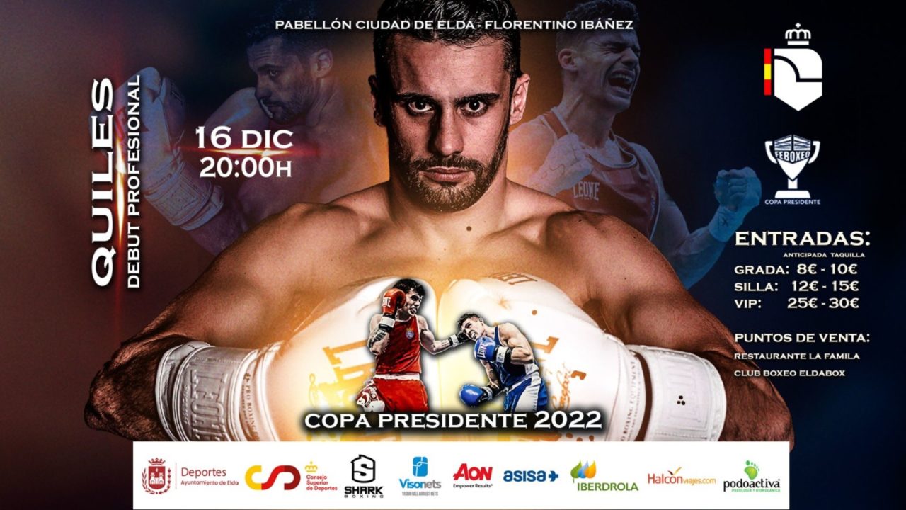 El pabellón Ciudad de Elda-Florentino Ibáñez acogerá el próximo 16 de diciembre el debut de José ...