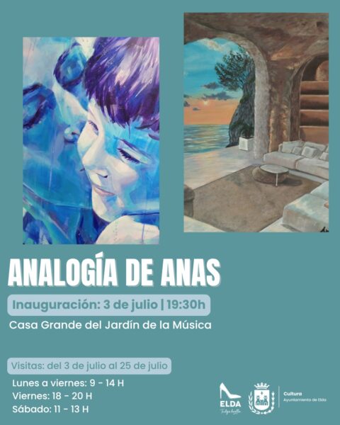 Las artistas eldenses Ana Ortín y Ana Sáez muestran sus universos ...